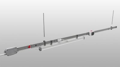 China Ohory Aluminum Lighting Busway System 220V-440V IP54 Rated for Indoor Power Distribution 1-3 Meter Lengths for sale