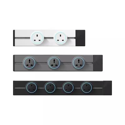 China Type A Universal 3 Outlet Power Strip with 6-Foot Cord, 110-240V Voltage Range, 1100W Power Rating for International Use for sale