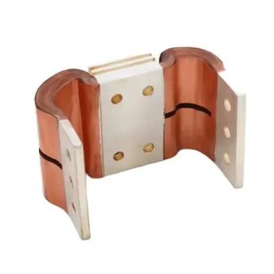 China 200A 1 Inch Wide Flexible Copper Busbar with Stranded Tin Plated Conductor - 600V 90°C Rating for sale