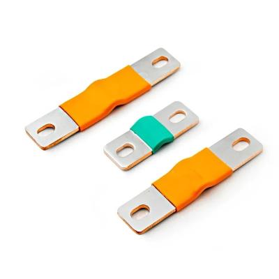 China 200A 600V Flexible Tinned Copper Busbar with 0.08 Inch PVC Insulation for Power Distribution for sale