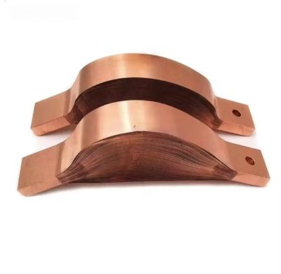 China 200A PVC Insulated Flexible Copper Busbar with Tin Coating - 600V 90°C Rating for Power Distribution for sale