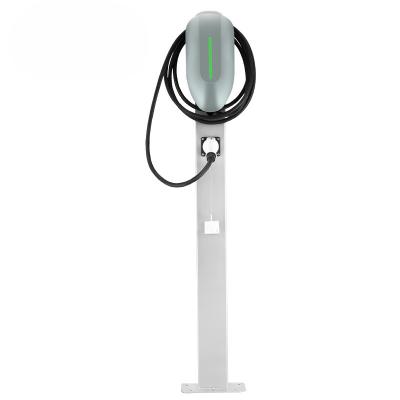 China 7kW AC EV Charger Station with 32A Current and IP54 Protection - Wallbox and Floor Mounted Electric Vehicle Charger for sale