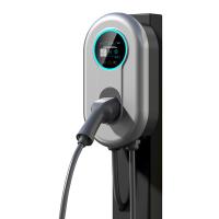 China European Standard Type 2 Wall Mounted EV Charger 7.36kW IP66 5M Cable for sale