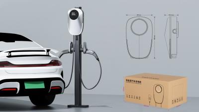 China Smart EV Charging Pile 7KW 11KW 21KW WiFi Bluetooth IP66 for sale