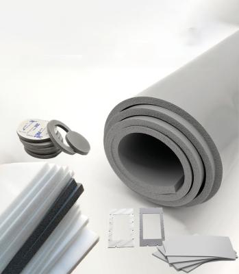 China ROHS 2.0 Certified Elastomeric Silicone Foam 0.5-30mm Thickness with UL94 V-0 Flame Retardant Rating for sale