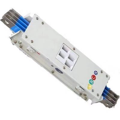 China Aluminum Lighting Busway 110-240V 25A-40A Indoor Power Distribution System for sale