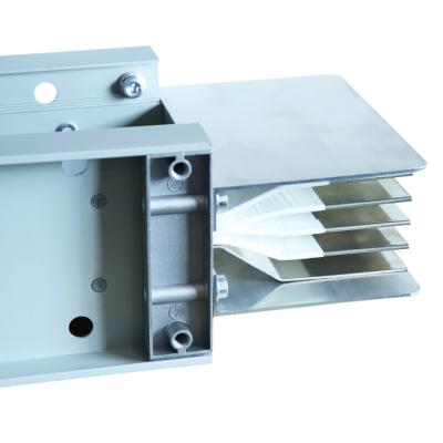 China Rectangular Busbar Shape Electric Busway with 600V Voltage Rating and 4-Wire Configuration for Power Distribution for sale