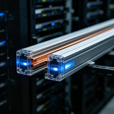 China Sandwich Busway System 1250A-5000A Low Impedance with Tool-free Tap-Off for AI Data Center Power Distribution for sale