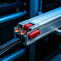China Full Copper Conductor Busway System 800A-5000A with Silver Plated Joints for AI Data Centers for sale