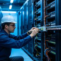 China Lightweight Aluminum Conductor Busway 400A-4000A for AI Colocation Data Centers for sale
