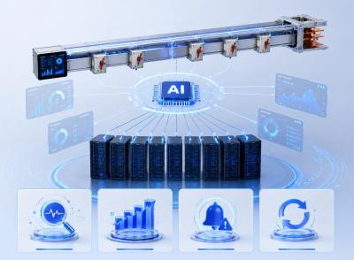 China 2000A-6300A Low Temperature Rise Busway System with High-Conductivity Copper for AI Data Center Power Backbone for sale