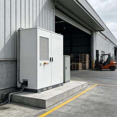 China 418kWh Liquid Cooling Energy Storage Cabinet with 200kW PCS for Heavy Duty ESS Unit for sale