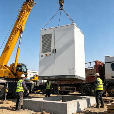 China 418kWh Liquid Cooling Energy Storage Cabinet with 200kW PCS for EV Charging Stations for sale