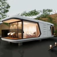 China Popular High-End Modular Furnished Mobile Space Capsule House Home 40Ft Hotel Room For Camping / Office for sale