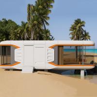 China Modern Space Capsule House Luxury Airship Pod For Homestay 2 Bedroom Prefab Eco Tiny Home for sale