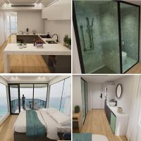 China Mobile Capsule Home Office Pod Commercial apple Cabin Folding Push Pull Villa Prefab Modular apple Cabin for Hotel for sale