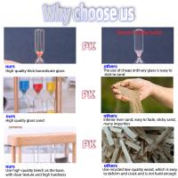 China 3 4 5 Minute Sand Timer Hourglass Custom Hourglass Timer Free Sample for sale