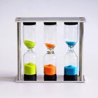 China Tea Sand Timer Hourglass Luxury Style Classic 3 In 1 Sand Timer Clock for sale
