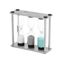 China Tea Sand Timer Hourglass Luxury Style Classic 3 In 1 Sand Timer Clock for sale