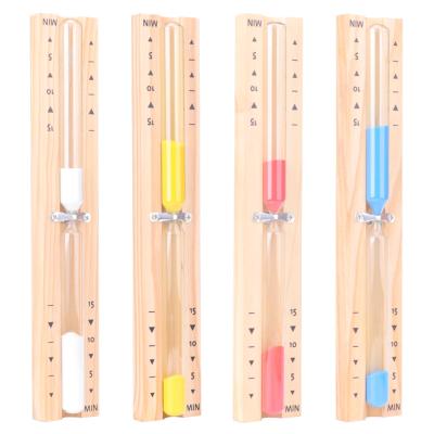 China Rotating 15 Minute Sand Timer Hourglass Logo Customized For Sauna Room for sale