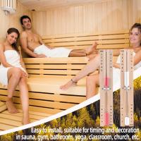 China Rotating 15 Minute Sand Timer Hourglass Logo Customized For Sauna Room for sale