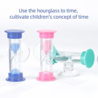 China Custom Mini Hourglass Sand Timer 3 Minute 5 Minute 7 Minute Plastic Hourglass Timer for sale