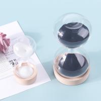 China Custom Decorative Sand Timer 60 Minute 30 Minute 50 Minute With Wood Base for sale