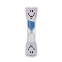China Plastic Three Minute Sand Timer Hourglass Toothbrush Timer Traditional Design for sale
