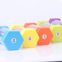 China Kids Sand Timer Hourglass Plastic Hexagonal Hourglass Free Sample for sale