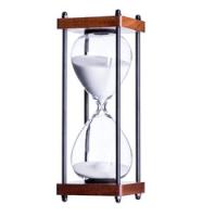 China 120 240 Minute Wooden Hourglass 1 Hour Sand Timer Hourglass for Decorative for sale