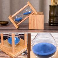 China 15 25 90 sekunden china sanduhr wooden glas sanduhr sand clock for home decorate for sale