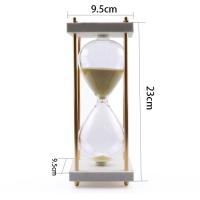 China 5 10 15 20 30 45 60 Minute Hourglass Sand Timer Antique For Decorative Gift for sale