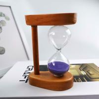 China Wholesale  Promotional Wooden Sand Timer Hourglass For Kids for sale