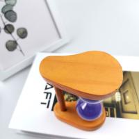 China Wholesale  Promotional Wooden Sand Timer Hourglass For Kids for sale