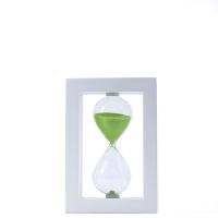 China Wholesale  Wooden Frame Sand Timer Tea Hourglass For  Decorations for sale