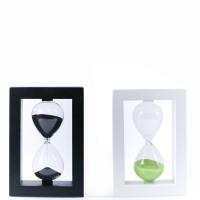 China Wholesale  Wooden Frame Sand Timer Tea Hourglass For  Decorations for sale