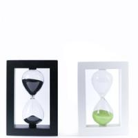 China Wholesale  Wooden Frame Sand Timer Tea Hourglass For  Decorations for sale