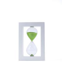 China Wholesale  Wooden Frame Sand Timer Tea Hourglass For  Decorations for sale