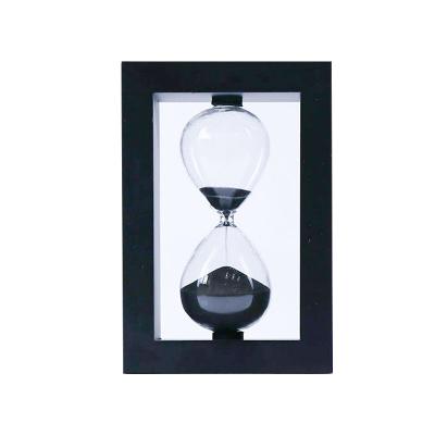 China 30 Second Sand Timer Hourglass Stool Wood Custom for Business Gifts for sale