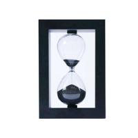 China 30 Second Sand Timer Hourglass Stool Wood Custom for Business Gifts for sale