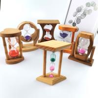 China Wholesale  Various Kinds of  Wooden Sand Timer Hourglass For  Decorations for sale