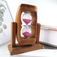 China Wholesale  Various Kinds of  Wooden Sand Timer Hourglass For  Decorations for sale