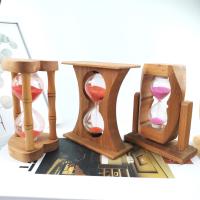 China Wholesale  Various Kinds of  Wooden Sand Timer Hourglass For  Decorations for sale