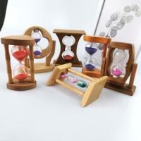 China Wholesale  Various Kinds of  Wooden Sand Timer Hourglass For  Decorations for sale