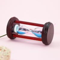 China Customized Wooden Hourglass 2 Minute Vintage Sand Clock Hourglass for sale