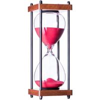 China Decor Hourglass Sand Timer 15 Minutes 30 Minute 60 Miunute For Wedding Gift for sale