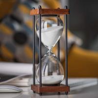 China Decor Hourglass Sand Timer 15 Minutes 30 Minute 60 Miunute For Wedding Gift for sale