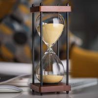 China Decor Hourglass Sand Timer 15 Minutes 30 Minute 60 Miunute For Wedding Gift for sale