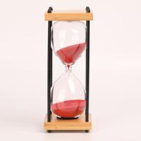 China Decor Hourglass Sand Timer 15 Minutes 30 Minute 60 Miunute For Wedding Gift for sale