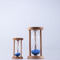 China Nordic Wooden Hourglass 1 Minutes - 5 Minute Sand Timer Logo Customized for sale